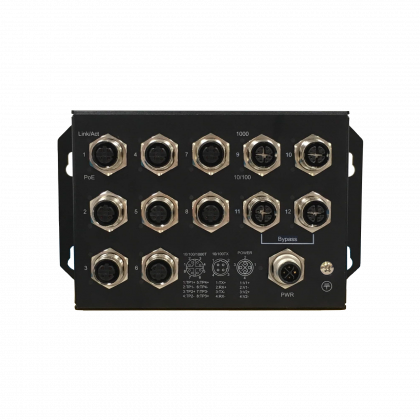EN50155 M12 PoE Switch - Konten Networks Inc. - OEM/ODM Industrial Ethernet Switch